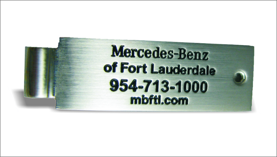 Custom Metal Name Plates | Embossed…|Premium Emblem, Ltd, Co.